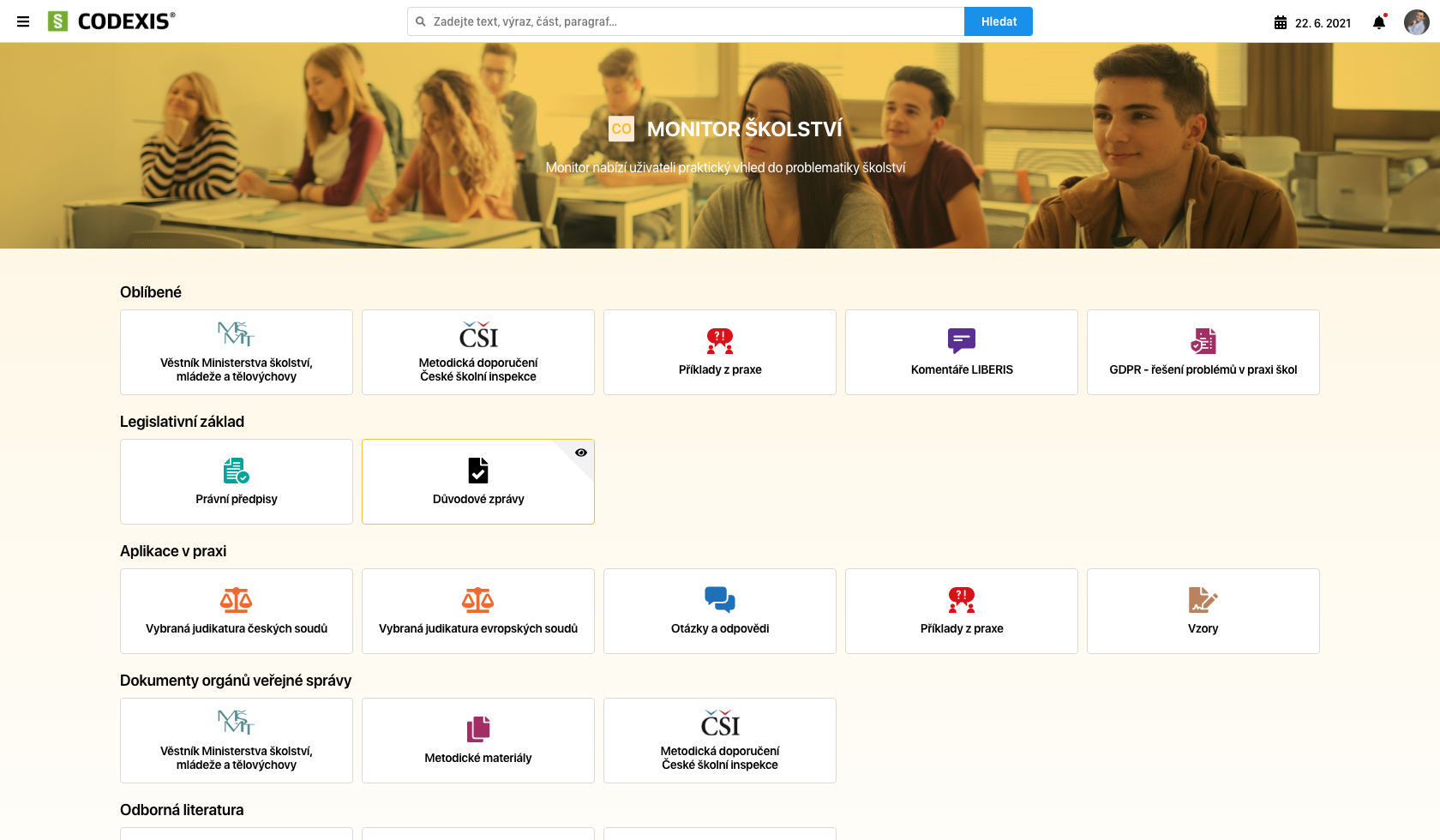Codexis - Nejrozšířenější právní informační systém