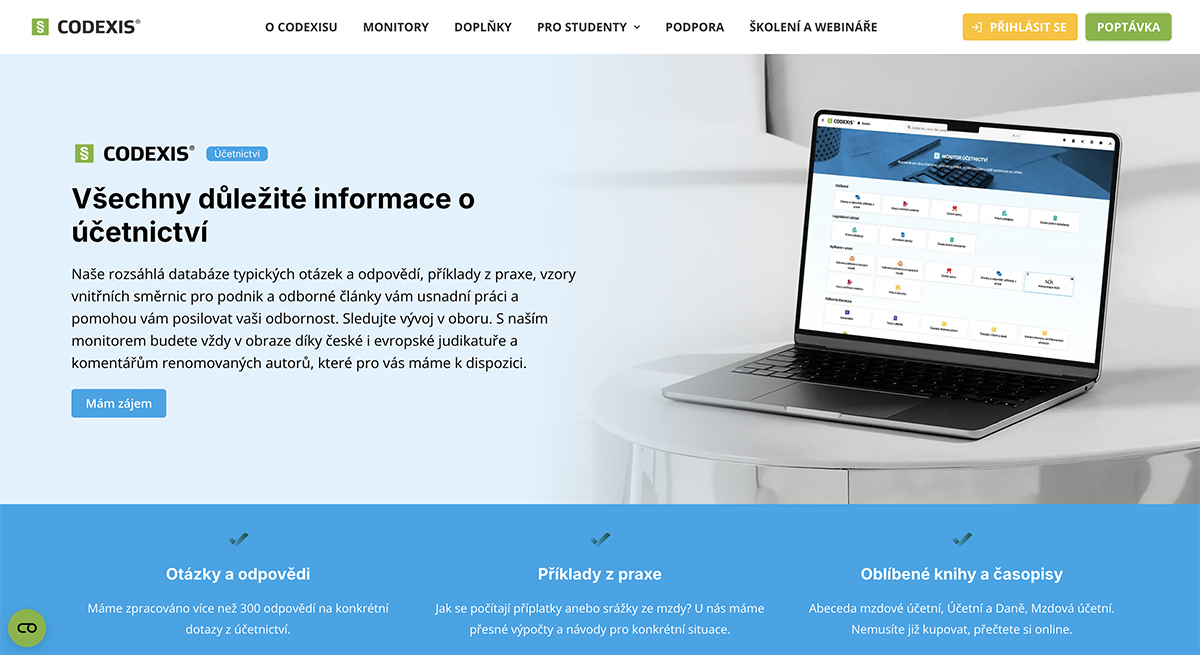 Účetnictví - CODEXIS
